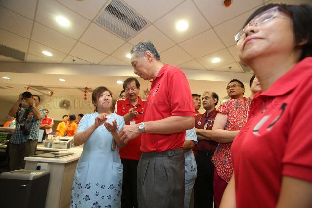Taken at: Visit to Tan Tock Seng Hospital during Chinese New