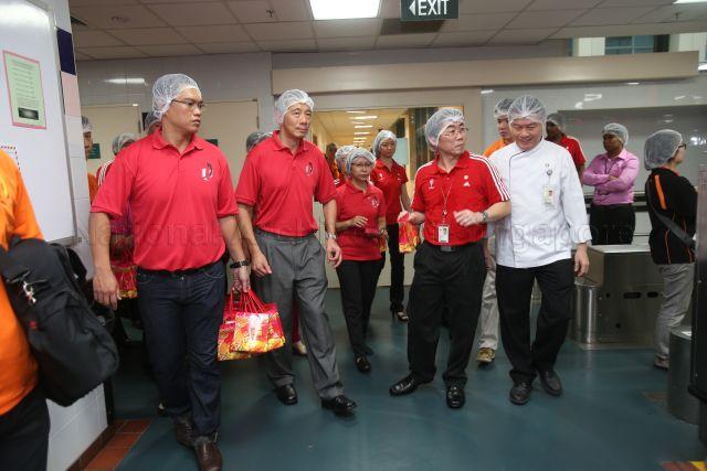 Taken at: Visit to Tan Tock Seng Hospital during Chinese New