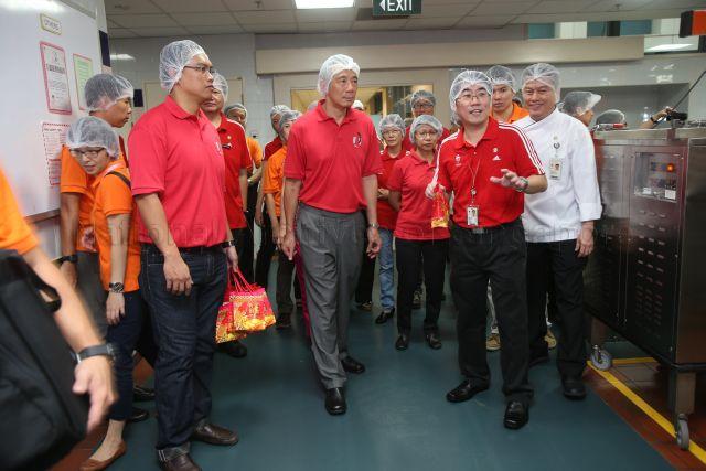 Taken at: Visit to Tan Tock Seng Hospital during Chinese New