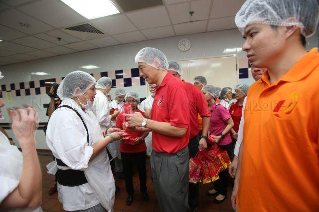 Taken at: Visit to Tan Tock Seng Hospital during Chinese New