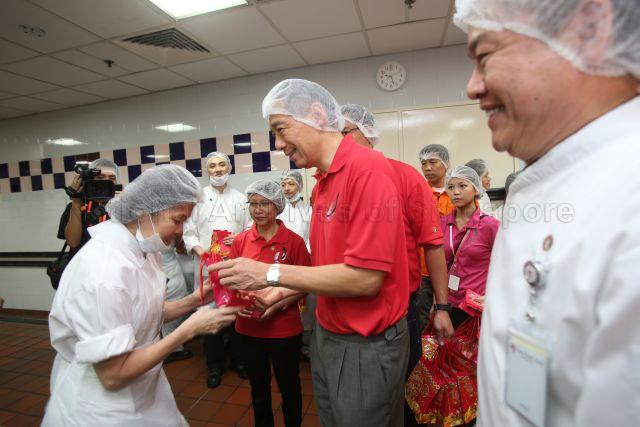 Taken at: Visit to Tan Tock Seng Hospital during Chinese New