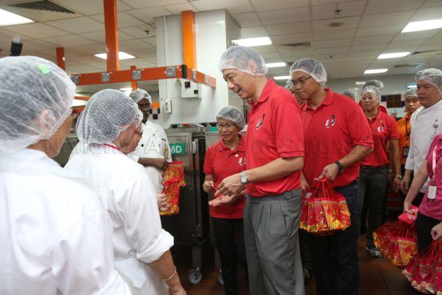 Taken at: Visit to Tan Tock Seng Hospital during Chinese New