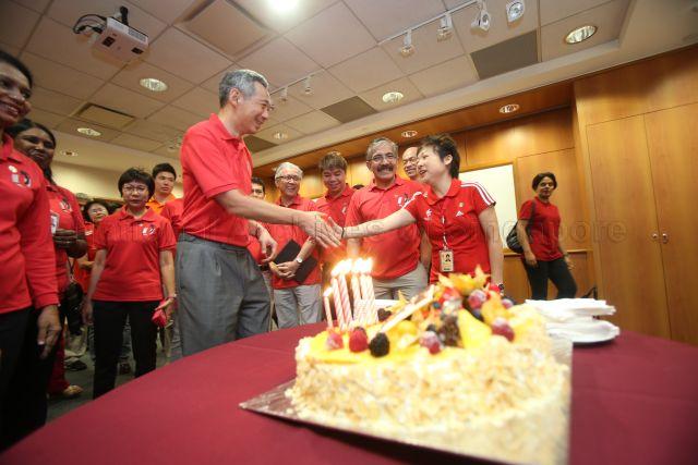 Taken at: Visit to Tan Tock Seng Hospital during Chinese New