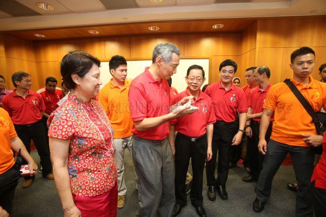 Taken at: Visit to Tan Tock Seng Hospital during Chinese New