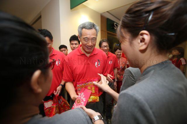 Taken at: Visit to Tan Tock Seng Hospital during Chinese New