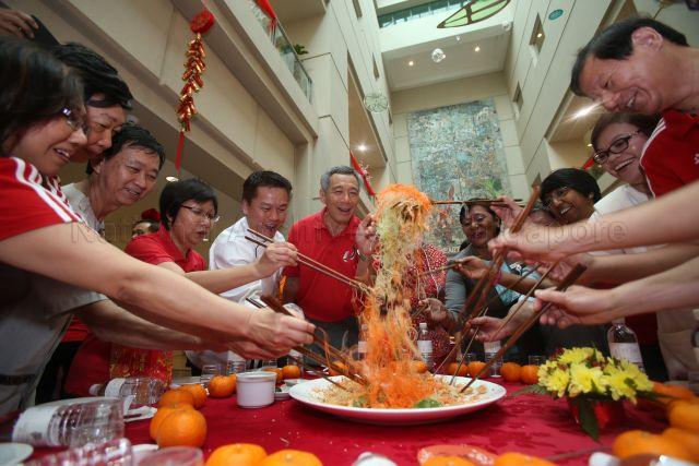 Taken at: Visit to Tan Tock Seng Hospital during Chinese New