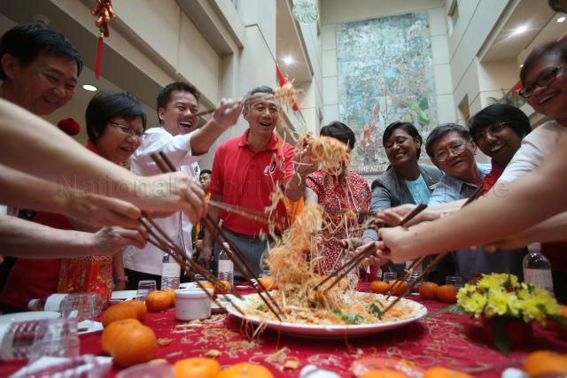 Taken at: Visit to Tan Tock Seng Hospital during Chinese New