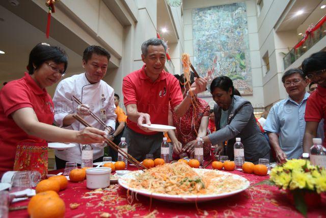 Taken at: Visit to Tan Tock Seng Hospital during Chinese New