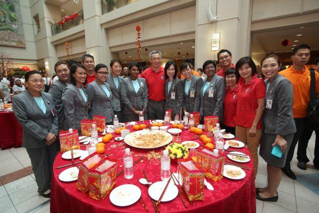 Taken at: Visit to Tan Tock Seng Hospital during Chinese New
