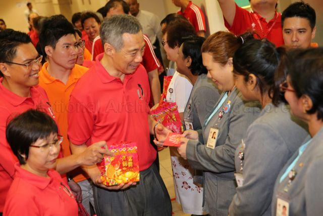 Taken at: Visit to Tan Tock Seng Hospital during Chinese New