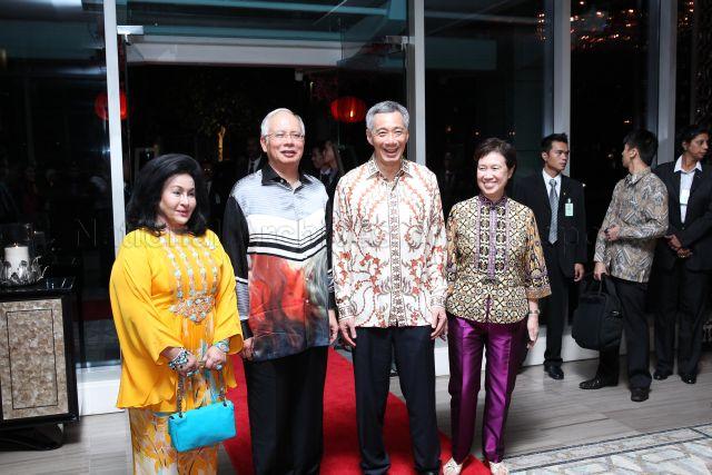 Taken at: Dinner hosted by Prime Minister Lee Hsien Loong