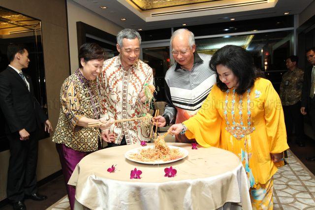 Taken at: Dinner hosted by Prime Minister Lee Hsien Loong