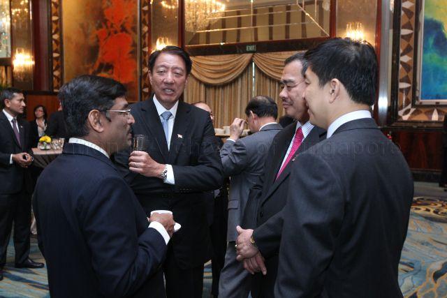 Clockwise from left, Malaysian Minister for Human Resources