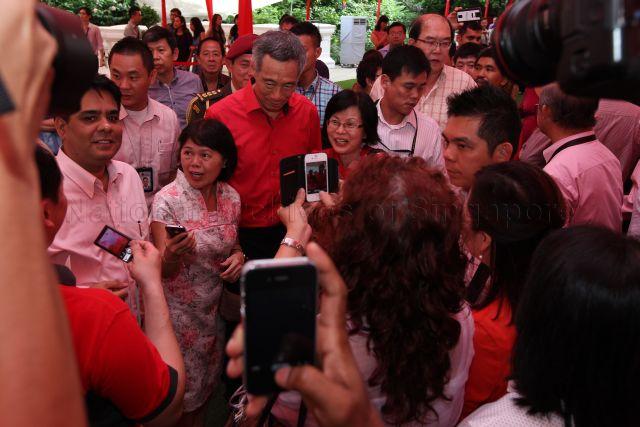 Taken at: The Chinese New Year Garden Party for Grassroots