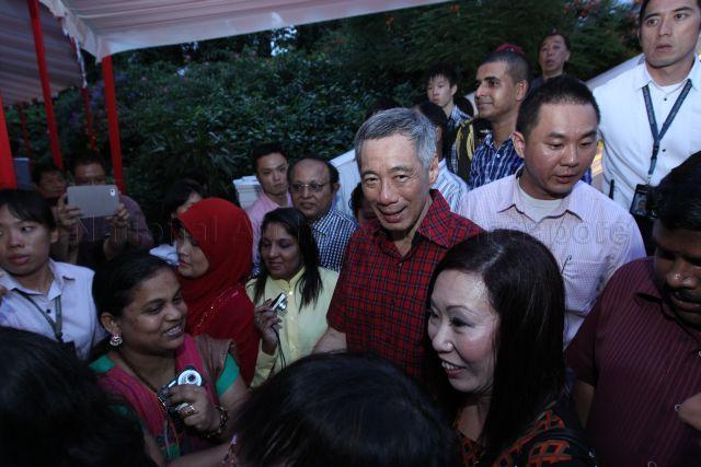 Taken at: The Chinese New Year Garden Party for Grassroots