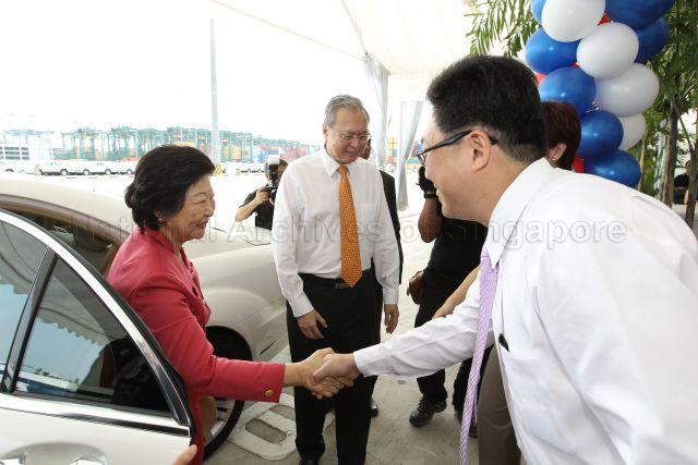 Taken at: Neptune Orient Lines (NOL) Ship Naming Ceremony