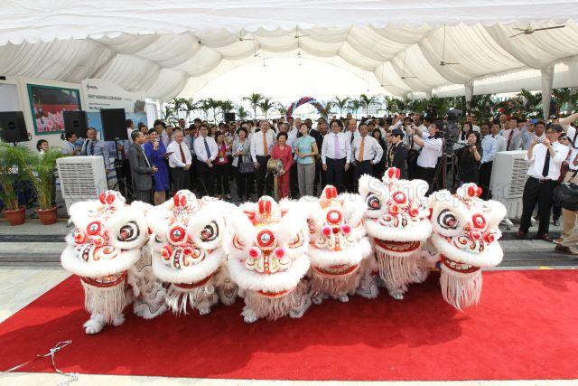 Taken at: Neptune Orient Lines (NOL) Ship Naming Ceremony