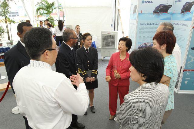 Taken at: Neptune Orient Lines (NOL) Ship Naming Ceremony
