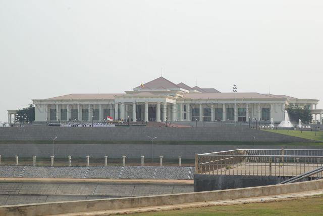 Myanmar Presidential Palace; photo taken during President