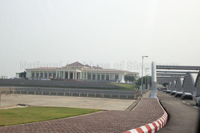 Myanmar Presidential Palace; photo taken during President