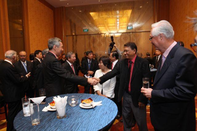 Taken at: NTUC FairPrice's 40th Anniversary Dinner at Sands