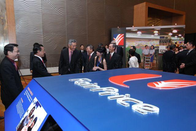 Taken at: NTUC FairPrice's 40th Anniversary Dinner at Sands