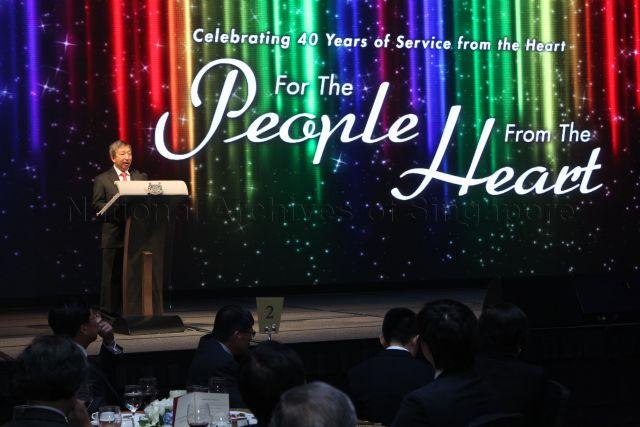 NTUC Fairprice Chairman Ng Ser Miang speaking at NTUC