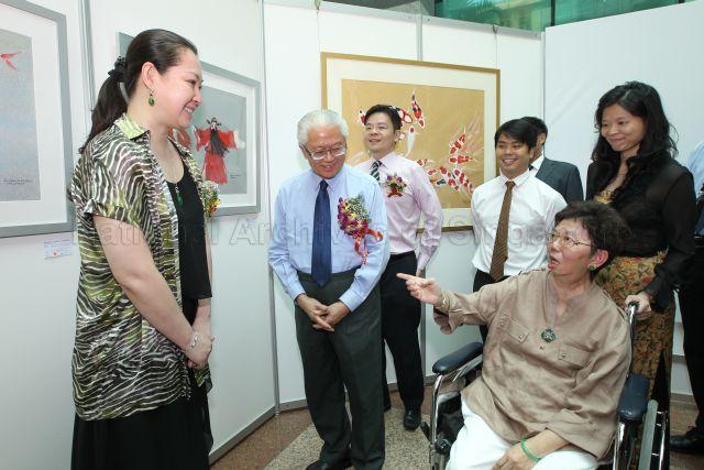 Taken at: President’s Charity Art Exhibition by Lim Sew Yong