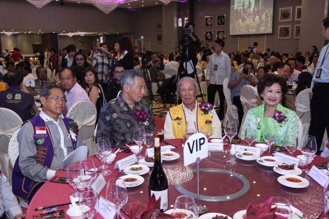 From the left of the VIP table are Mr Ronald Chua (Project