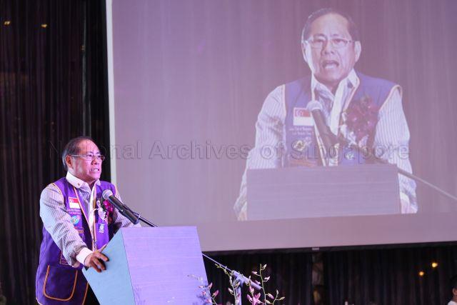 Mr Ronald Chua (Project Chairman for the Food Distribution