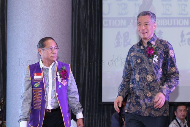 Mr Ronald Chua (Project Chairman for the Food Distribution