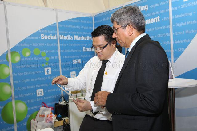 Taken at: Opening ceremony followed by exhibition tour of