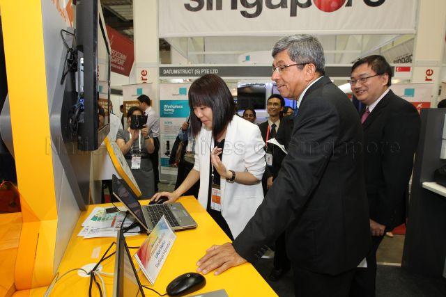 Taken at: Opening ceremony followed by exhibition tour of