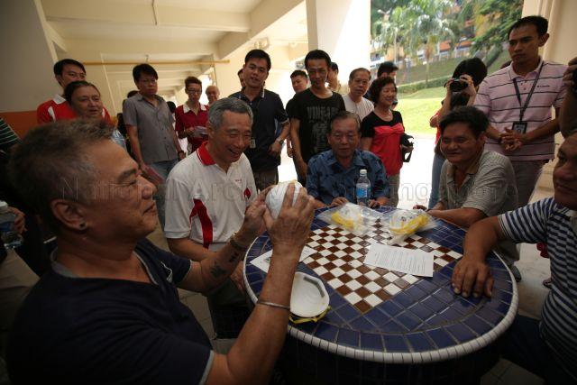 Taken at: Distribution of N95 masks to residents in rental