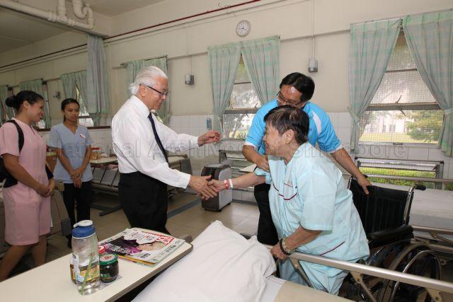 Taken at: Visit of Kwong Wei Siew Hospital (KWSH) at 705