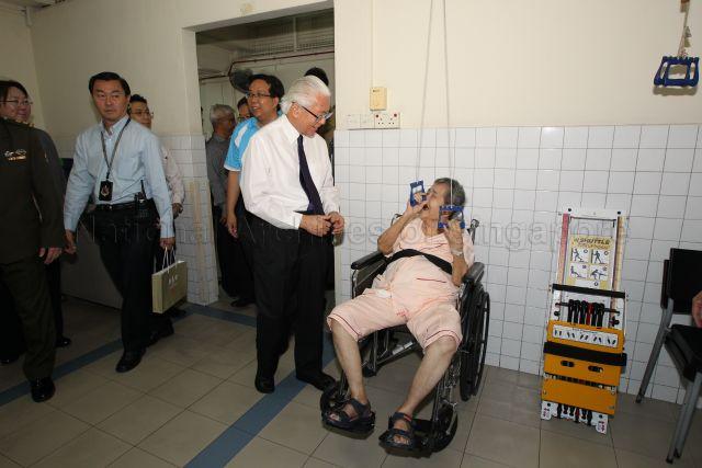 Taken at: Visit of Kwong Wei Siew Hospital (KWSH) at 705