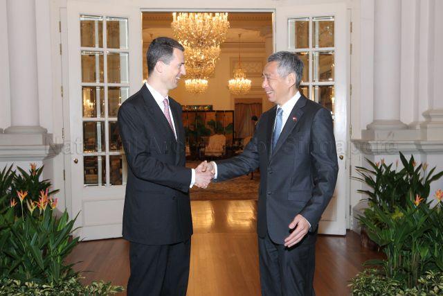 Taken at: His Serene Highness Hereditary Prince Alois