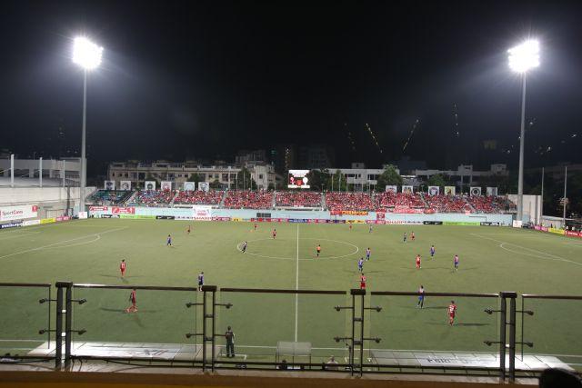 Football pitch view during the match between LionsXII and