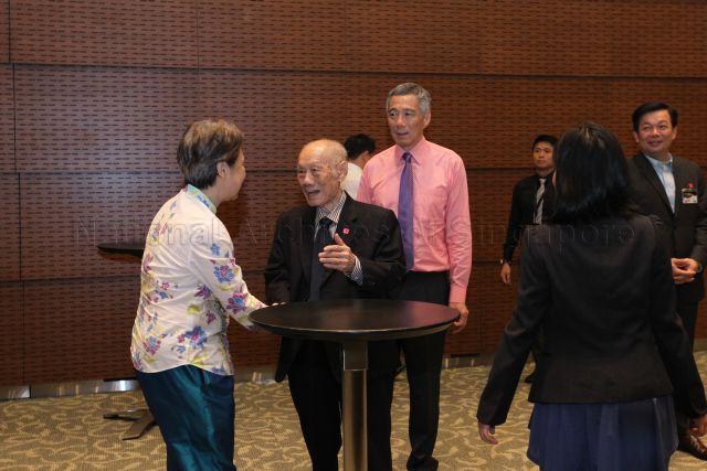 Prime Minister Lee Hsien Loong at launch of Lee Koon Choy’s