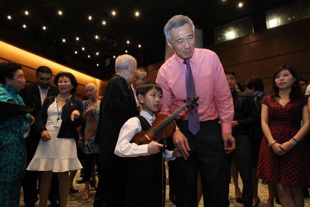 Prime Minister Lee Hsien Loong at launch of Lee Koon Choy’s