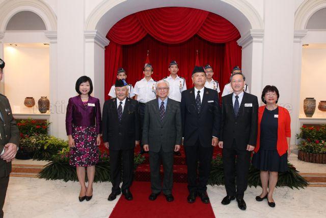 President Tony Tan Keng Yam officiating at presentation
