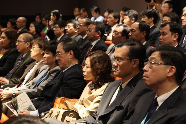 Guests attending opening ceremony of The Academia at