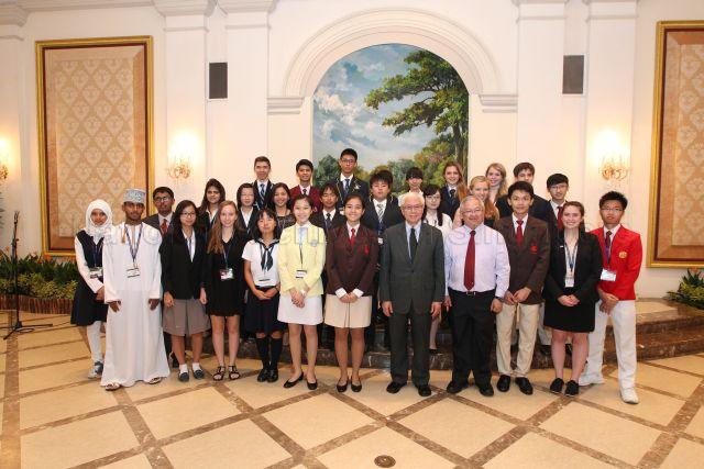 President Tony Tan Keng Yam hosting tea reception for