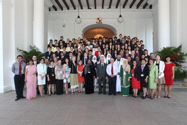 President Tony Tan Keng Yam hosting tea reception for