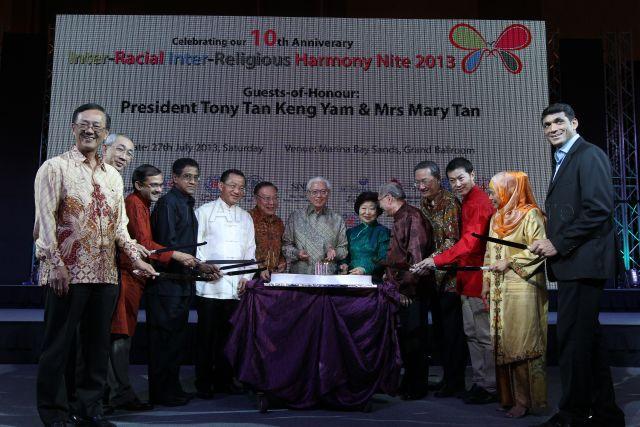President Tony Tan Keng Yam and First Lady of Singapore Mrs