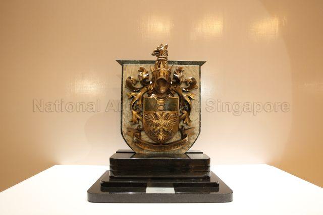 Photo of the Gryphon Award awarded to Emeritus Senior