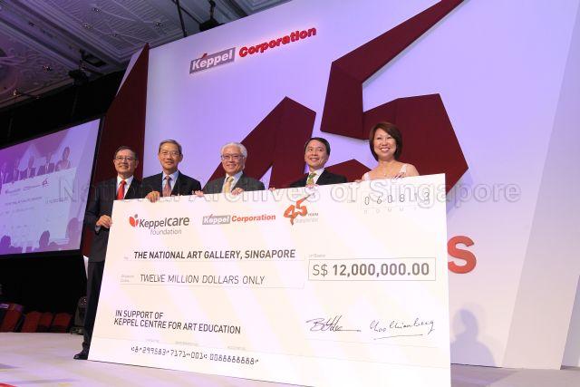 (From right to left) National Art Gallery Chief Executive