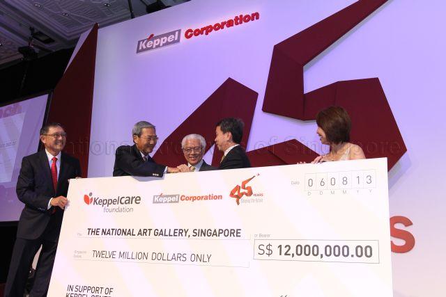 (From right to left) National Art Gallery Chief Executive