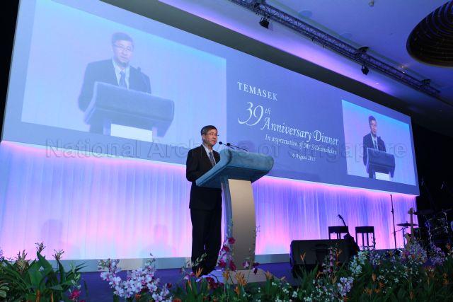 The newly appointed Temasek Holdings Chairman Lim Boon Heng