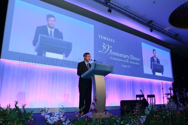 The newly appointed Temasek Holdings Chairman Lim Boon Heng